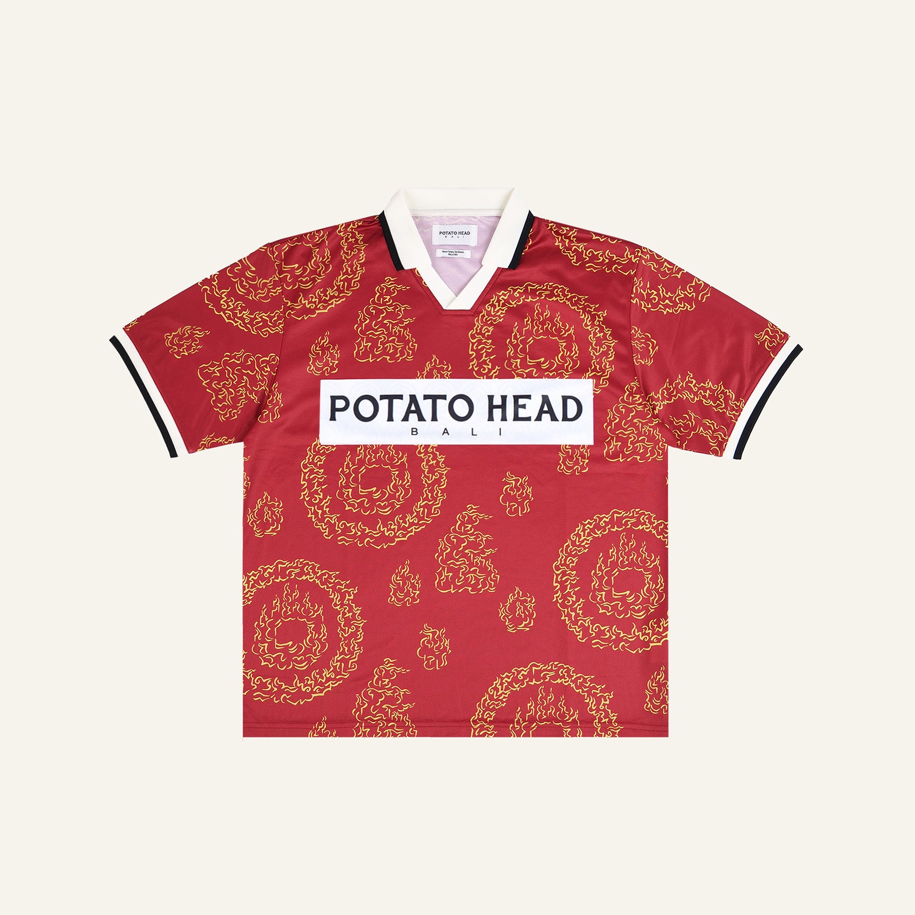 Fire Football Jersey | PH001-TS002 – Potato Head Shop